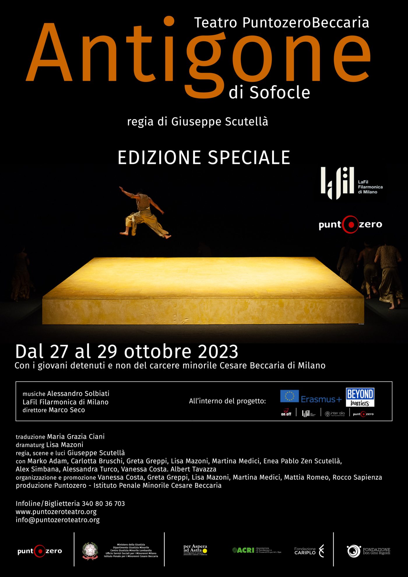 Antigone di Sofocle - www.lafil.com